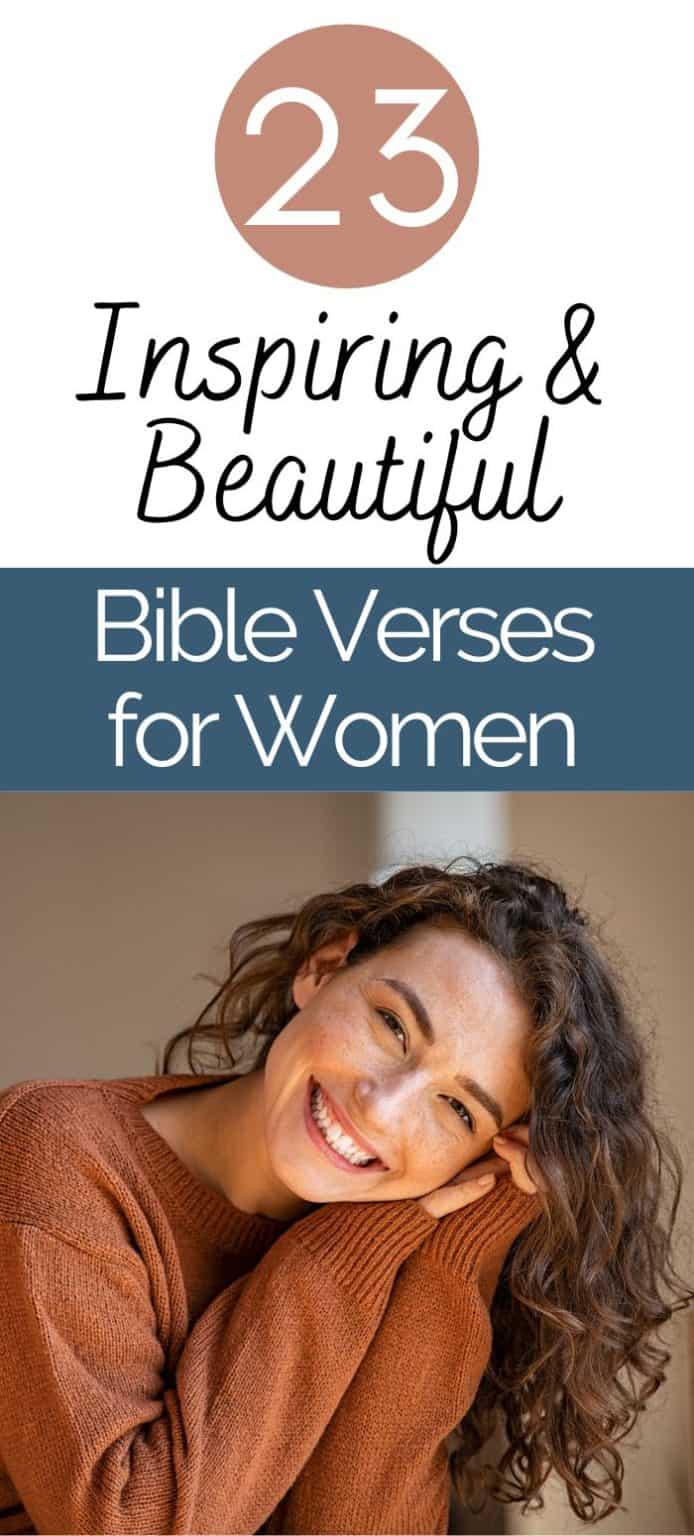 23 Inspiring & Beautiful Bible Verses for Women - Her Soul is Beautiful